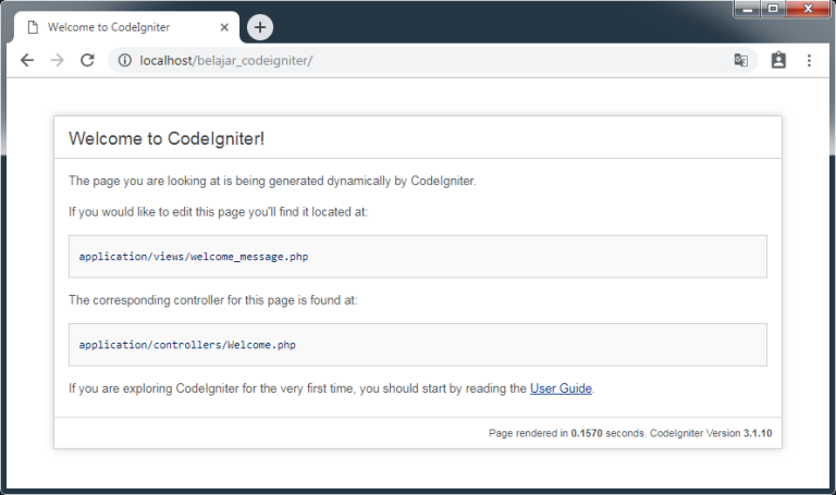 Install Framework CodeIgniter Hanya Dalam 4 Langkah Saja - MediaTerbuka Install Framework CodeIgniter Hanya Dalam 4 Langkah Saja - MediaTerbuka